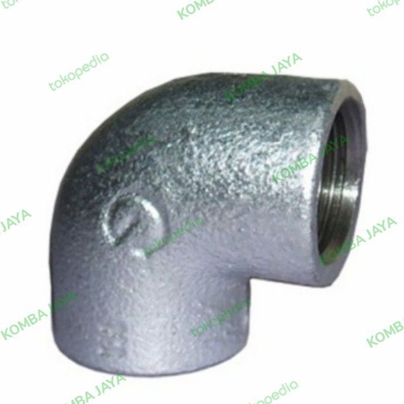 ELBOW / KENI BESI 1/2 inch DRAT / GALVANIS