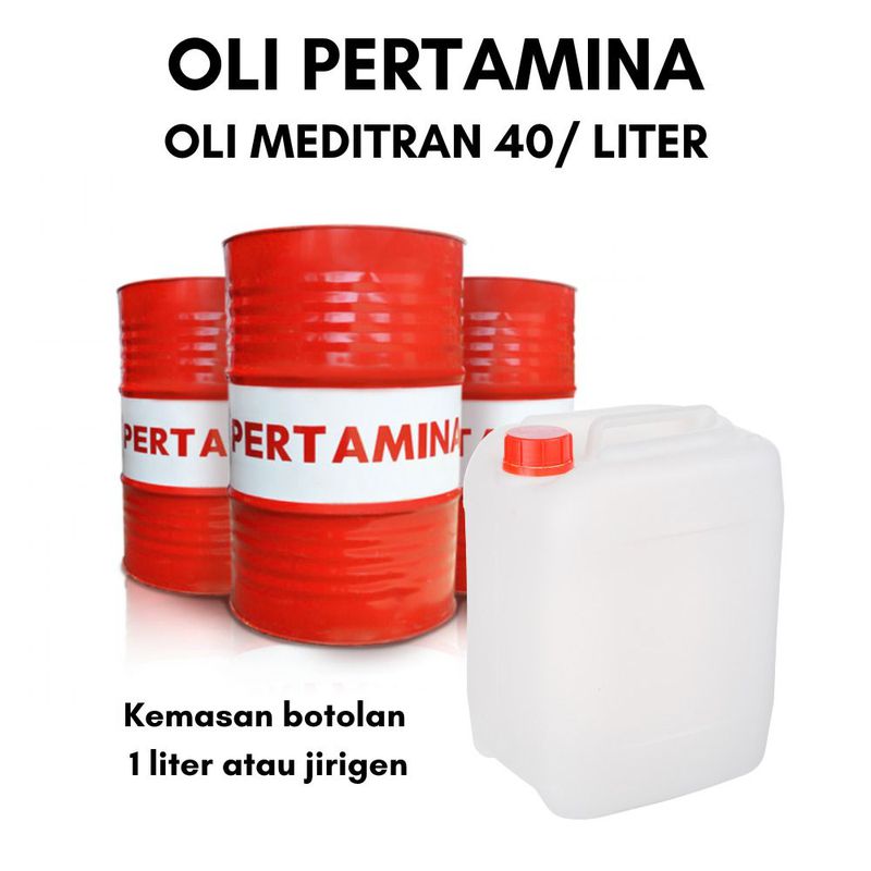 OLI MEDITRAN PERTAMINA SAE 40 / LITER