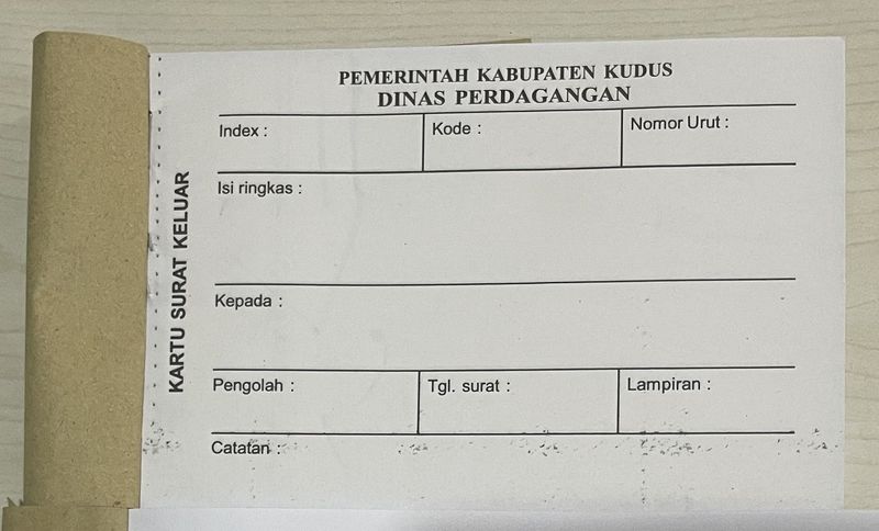 Cetak Blanko HVS 70gr Folio Satu Muka