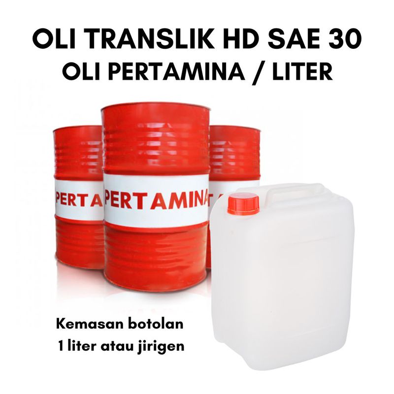 OLI PERTAMINA TRANSLIK HD SAE 30 / LITER
