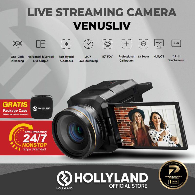Hollyland VenusLiv Camera Live Streaming