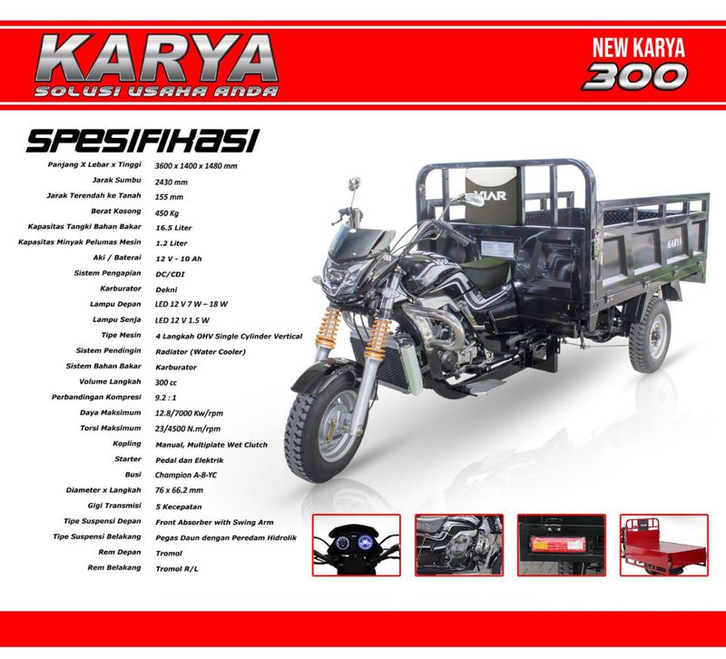 Sepeda Motor Viar Karya 300