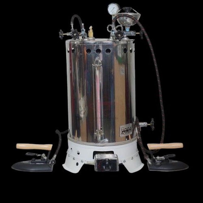 Setrika Uap Boiler 27lt Tabung Gas 2 setrika