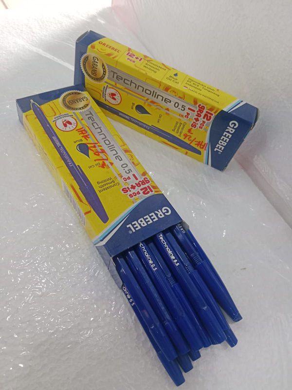 Pena Grebeel Biru dan Hitam