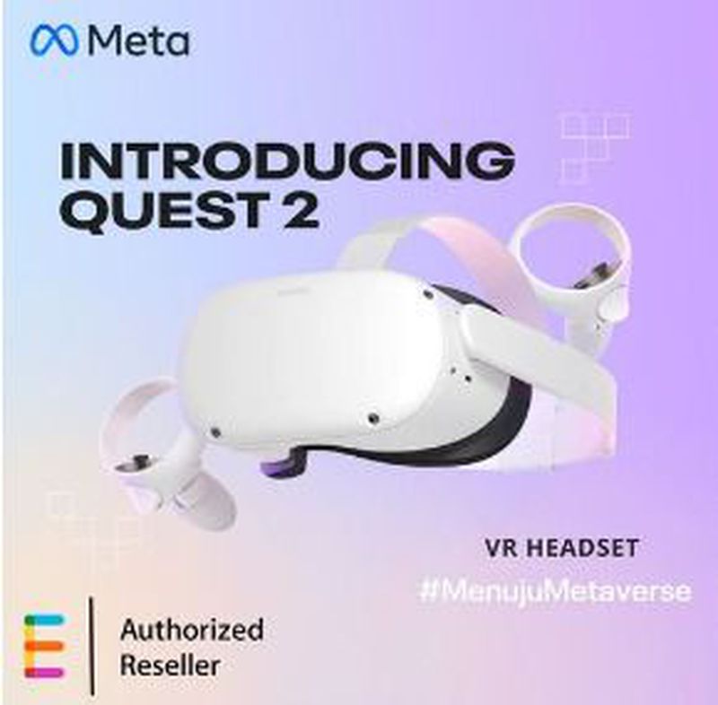 OCULUS QUEST 2 128GB VIRTUAL REALITY VR HEADSET FACEBOOK METAVERSE US