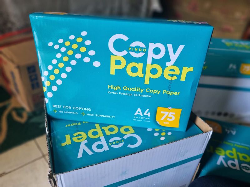 Copy Paper A4 75gr / Kertas HVS Print Fotocopy A4 75gsm