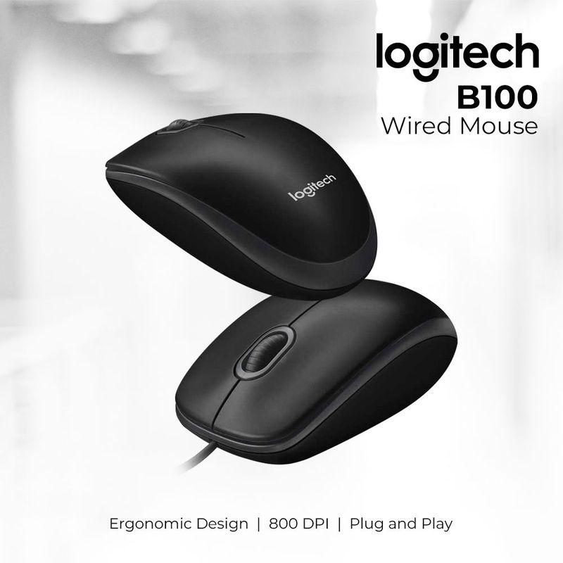 Mouse Logitech B100 Original