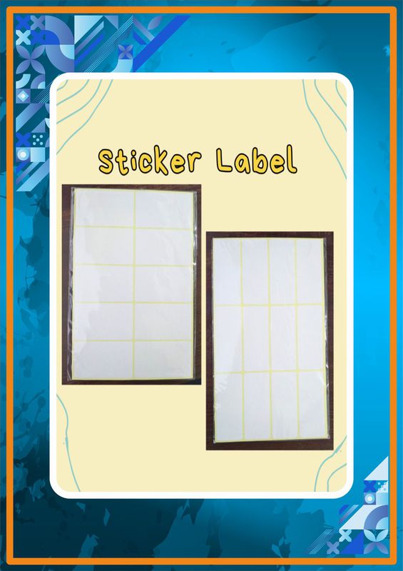 STIKER LEBEL NO.121