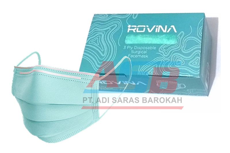 Masker Earloop 3ply ROVINA