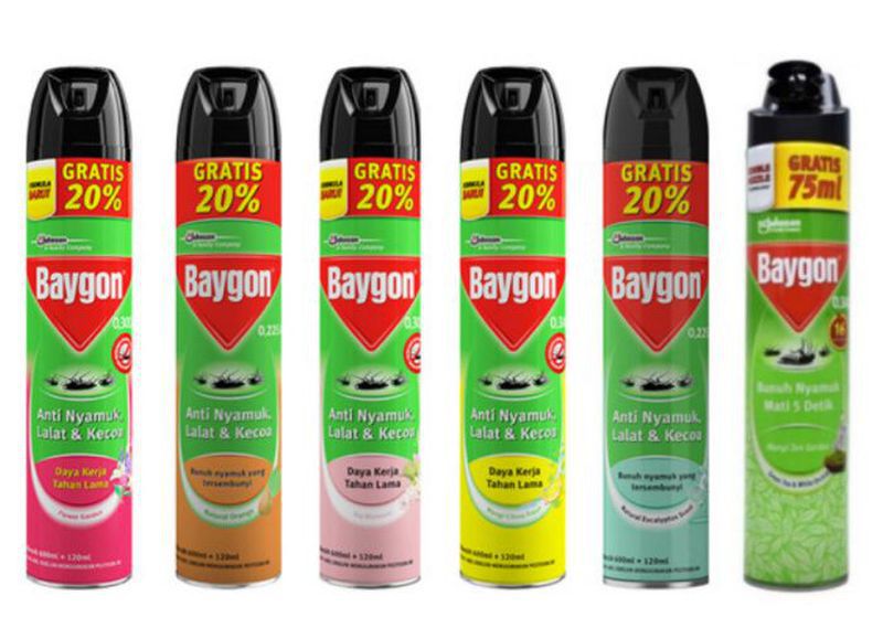 BAYGON AEROSOL - LILY ROSE 600ml