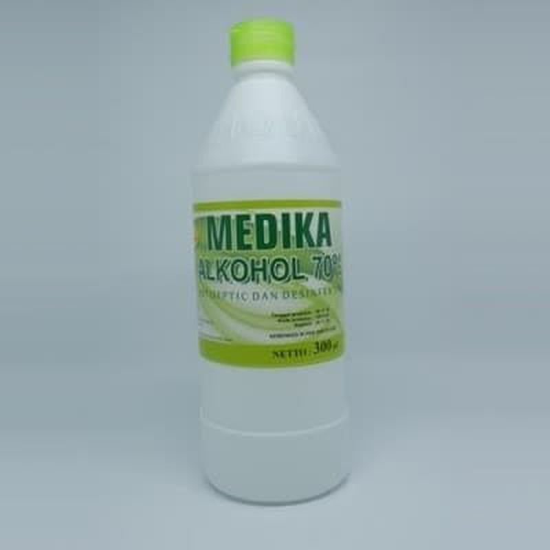 ALKOHOL 70% MEDIKA 300 ML