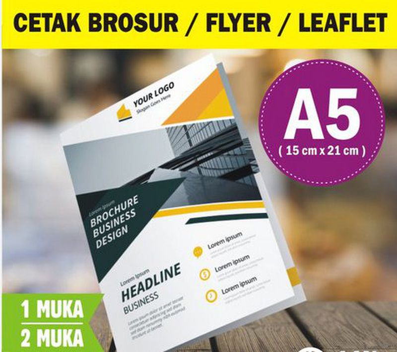 CETAK LEAFLET