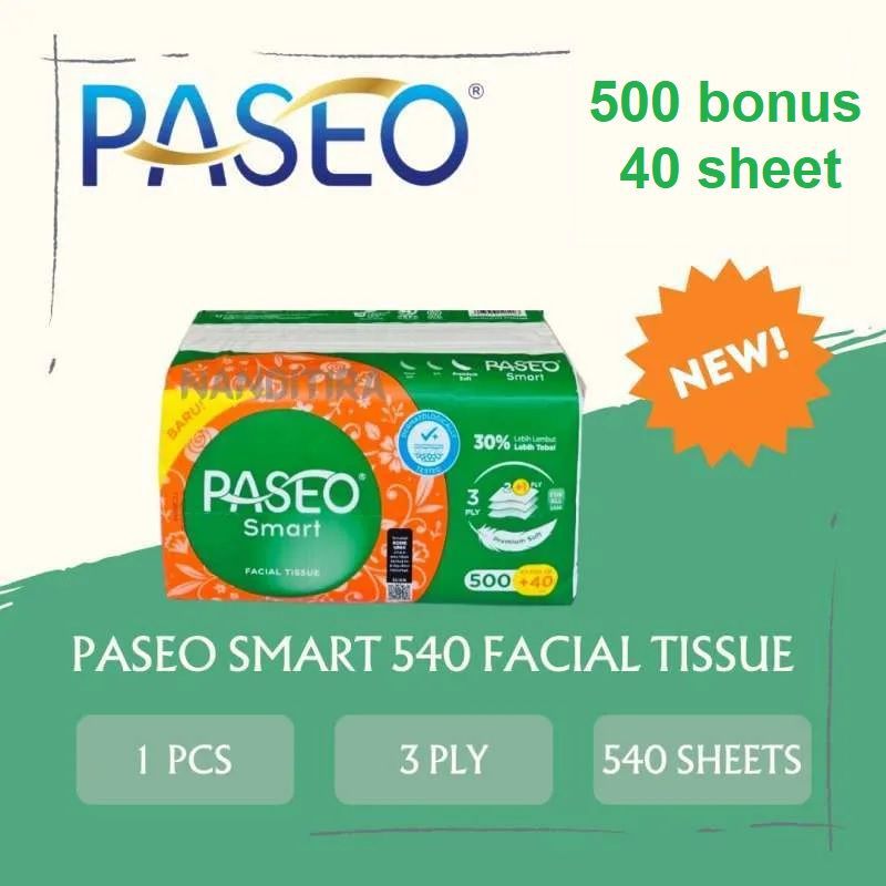 TISSUE PASEO SMART 500+40s