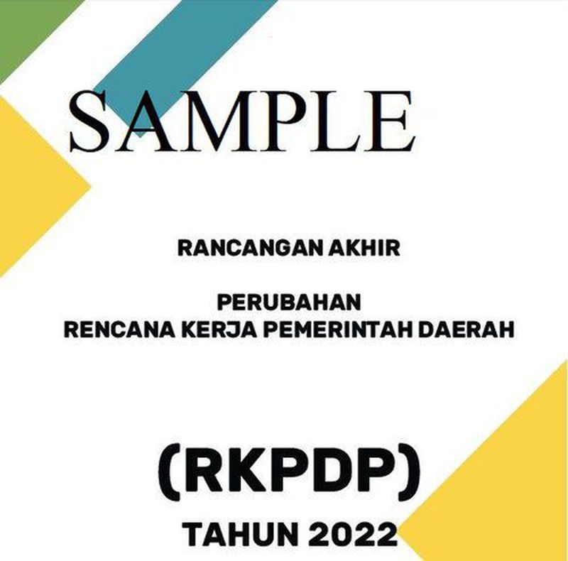 Cetak Buku RKPD