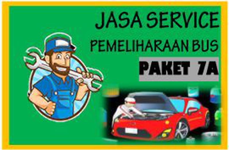 JASA SERVIS PEMELIHARAAN BUS PAKET 7A