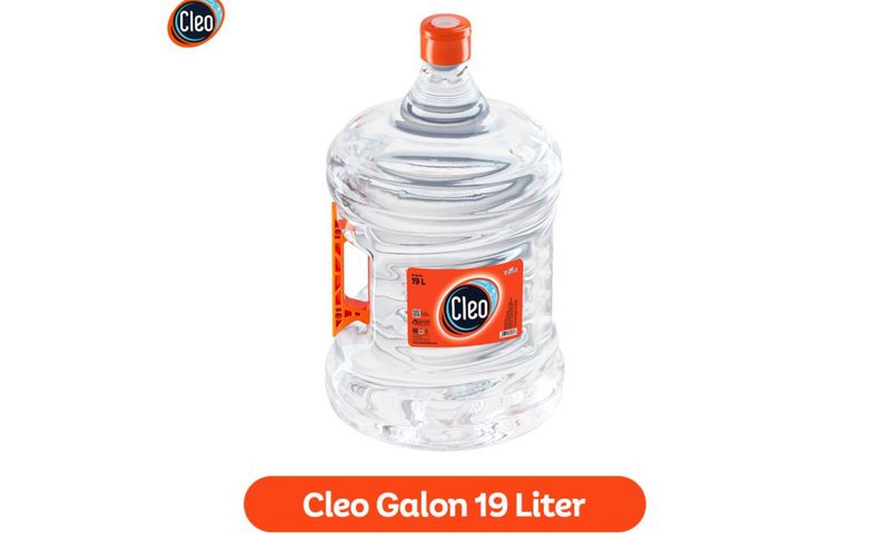 Cleo Air Murni 19 L Galon (1 Galon)