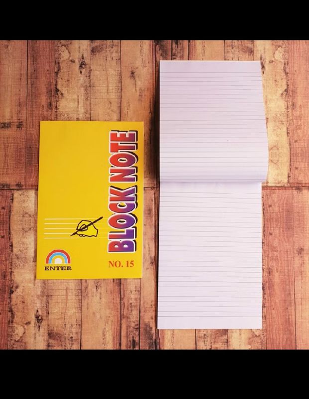 buku block note