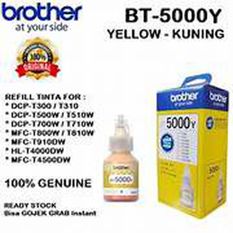 TINTA BROTHER BT 5000 KUNING