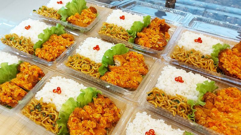 Nasi Kotak Ayam Geprek