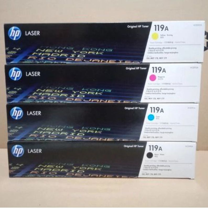 Toner Printer HP Color Laser MFP 178 Nw C/M/Y/K - Black