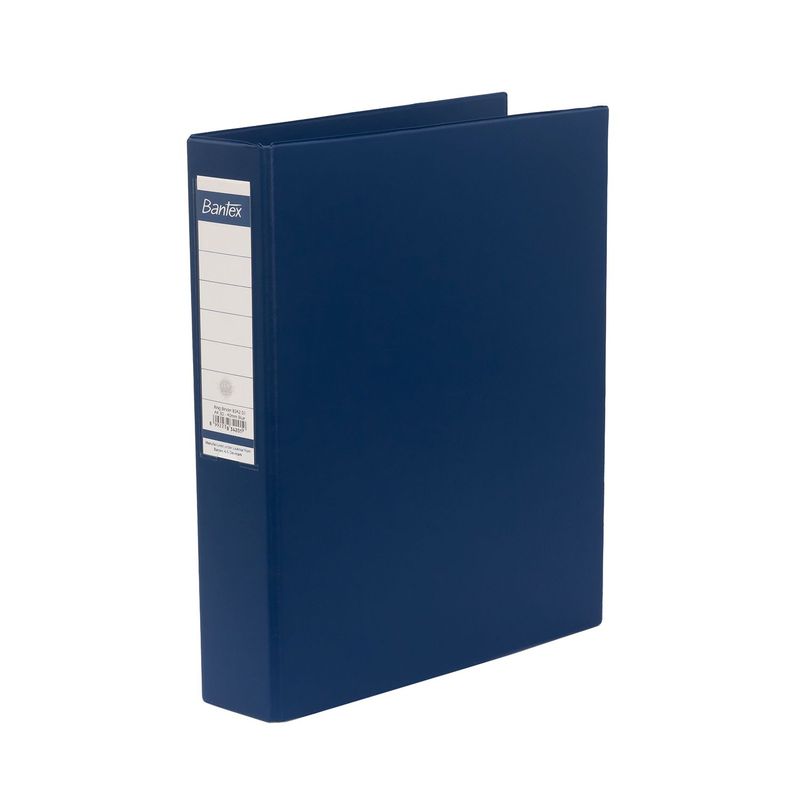 BANTEX Ring Binder 3 Ring D 40mm A4 - Cobalt Blue