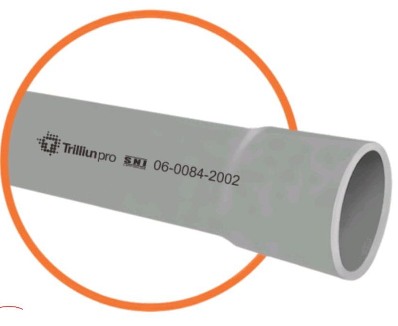 PIPA PVC 1/2" SS