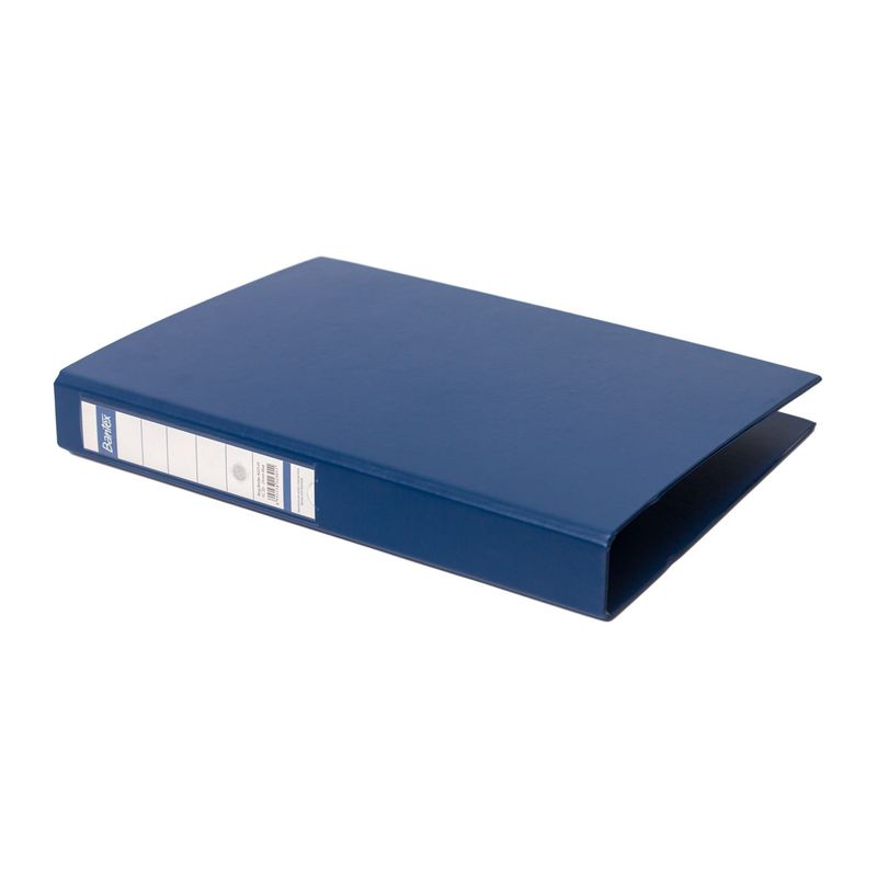 BANTEX Ring Binder 2 Ring D 25mm Folio - Cobalt Blue