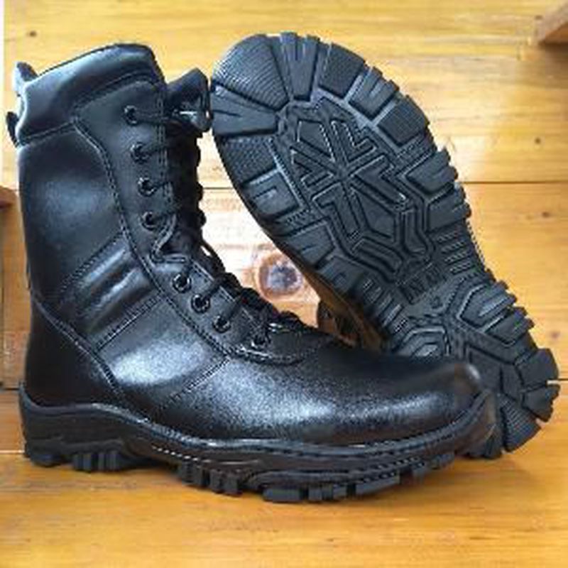 sepatu PDL hitam standar