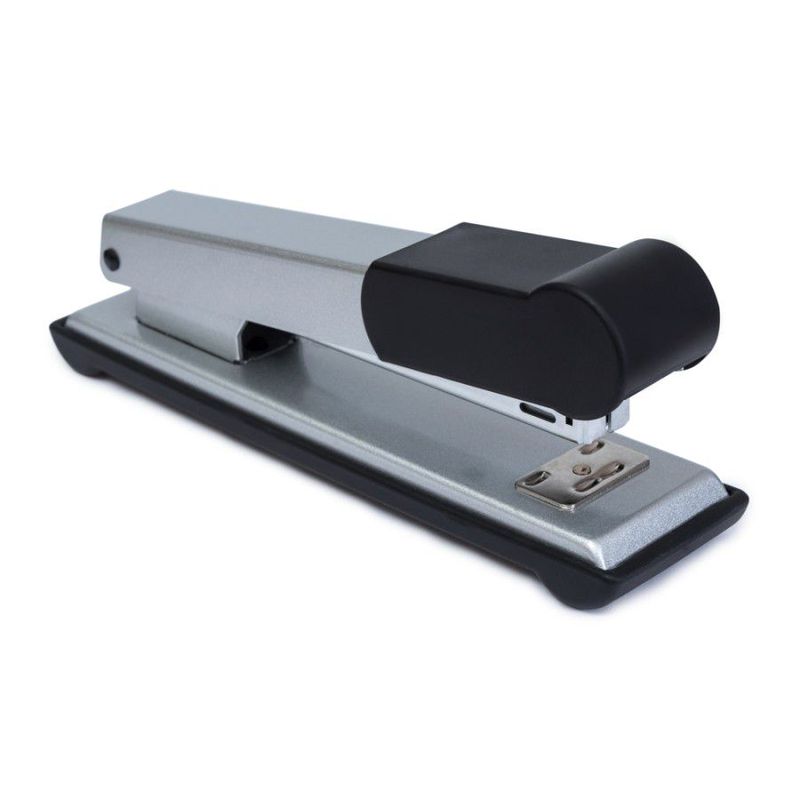 BANTEX Stapler Large with Rubber Handle For 24/6 & 26/6 - White