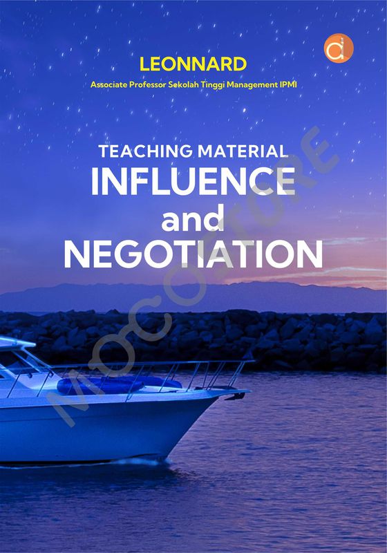 EBOOK - Teaching Material Influence and Negotiation