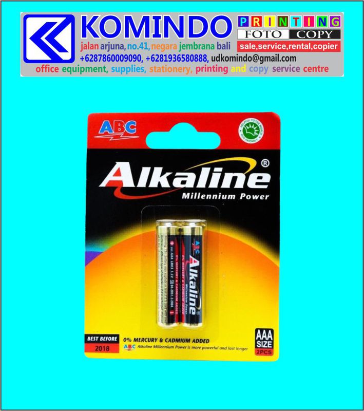 Baterai ABC Alkaline AA