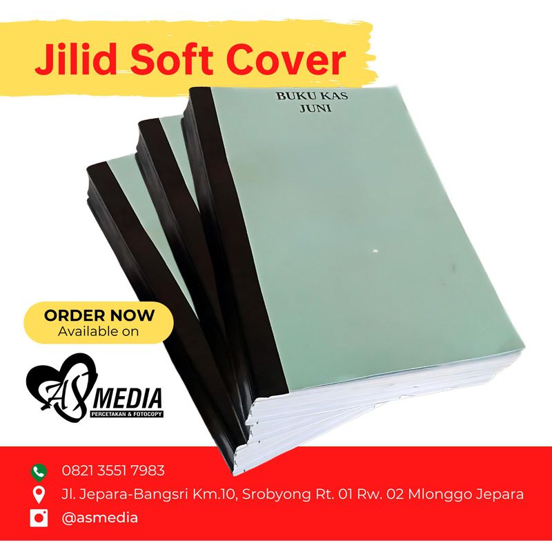 JILID SOFT COVER SEDANG