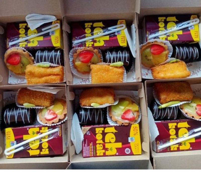 snack teh kotak