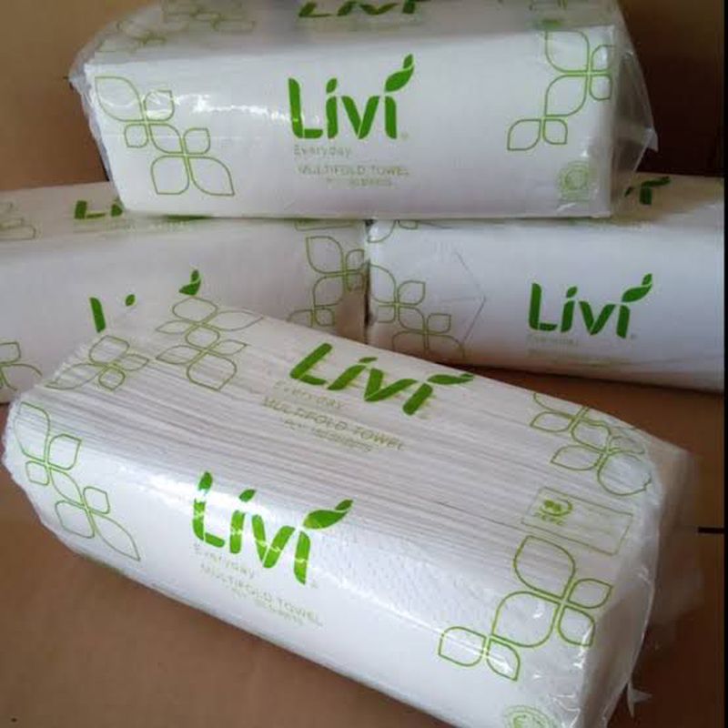 Tissue multifold towel 150s Livi