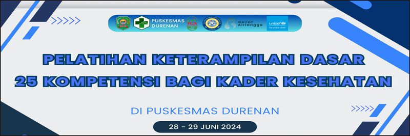 Banner Pelatihan Kader kesehatan