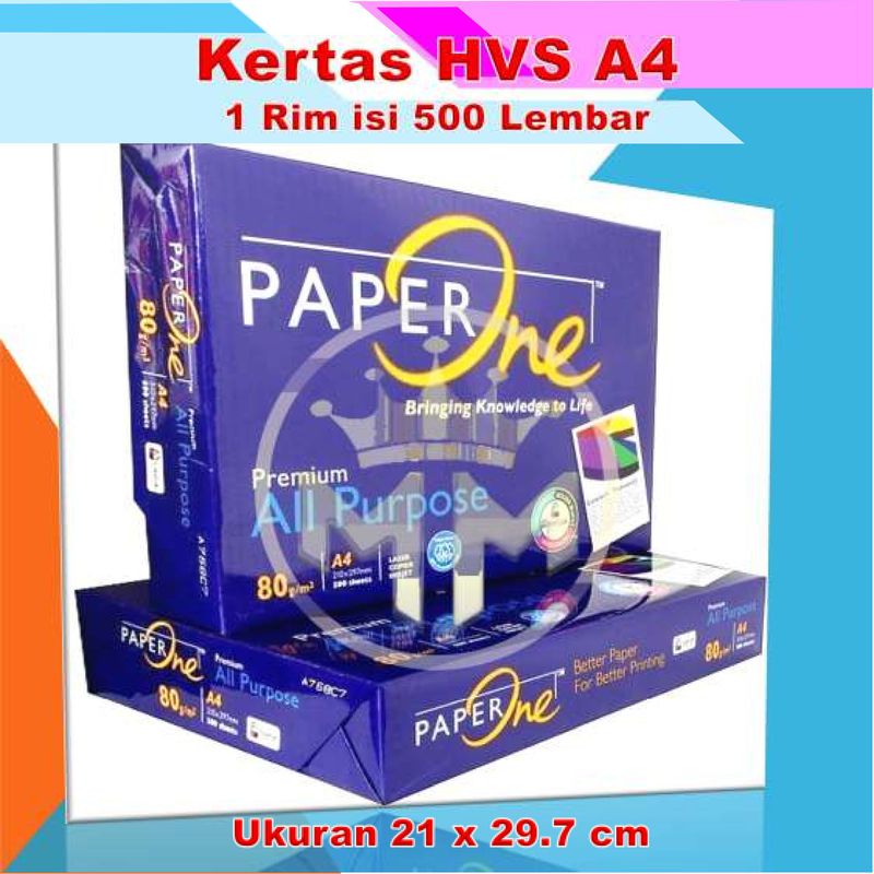 Kertas HVS A4 1 Rim