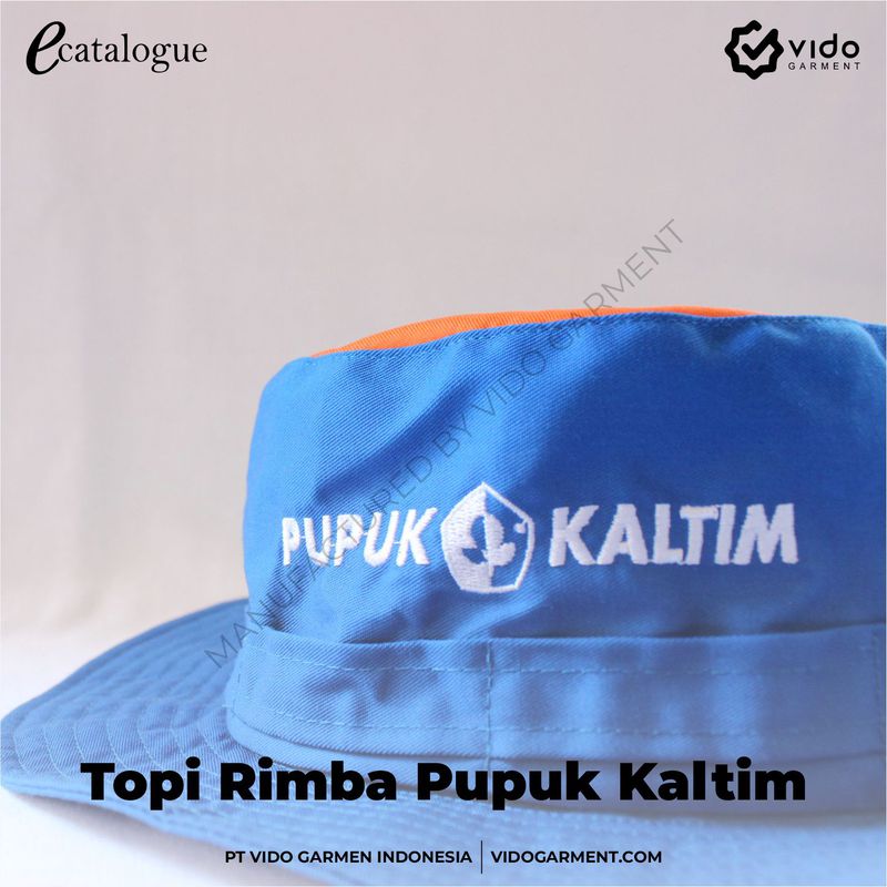 Topi Rimba Model Pupuk Kaltim