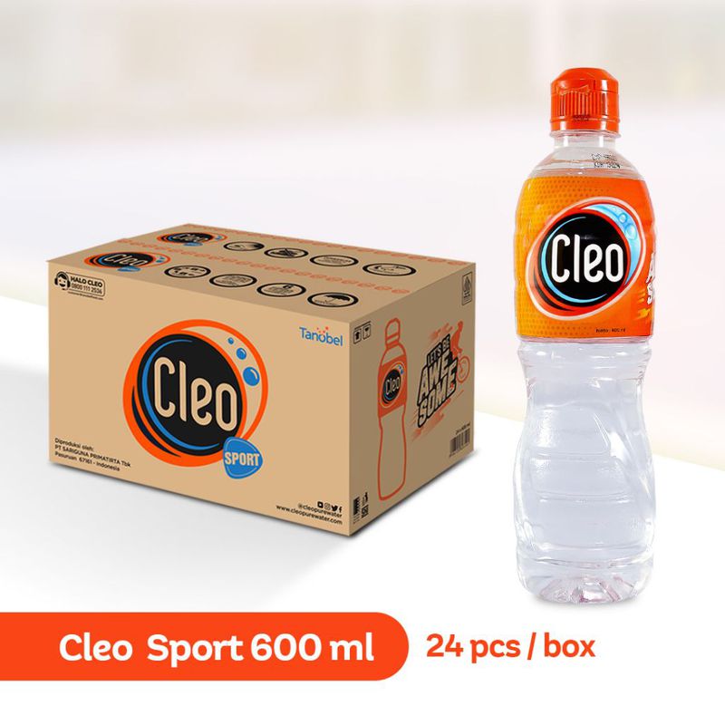 Air Mineral Cleo - 600 Ml