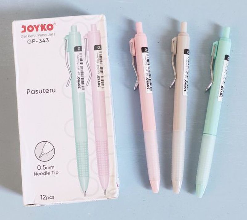 Pulpen Gel Pastel Joyko GP-343 0.5mm