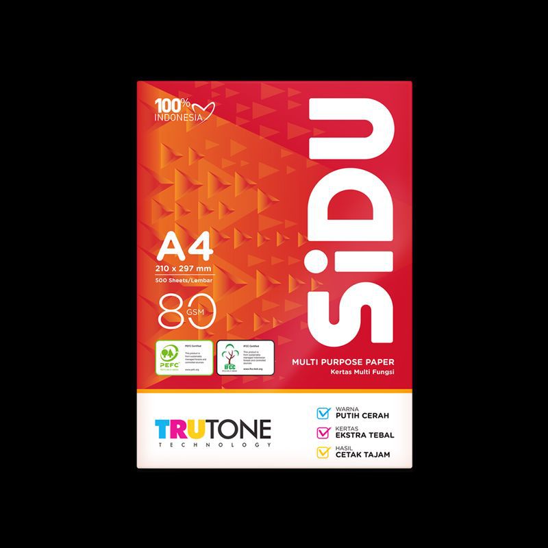 Kertas A4 SIDU 80 Gram