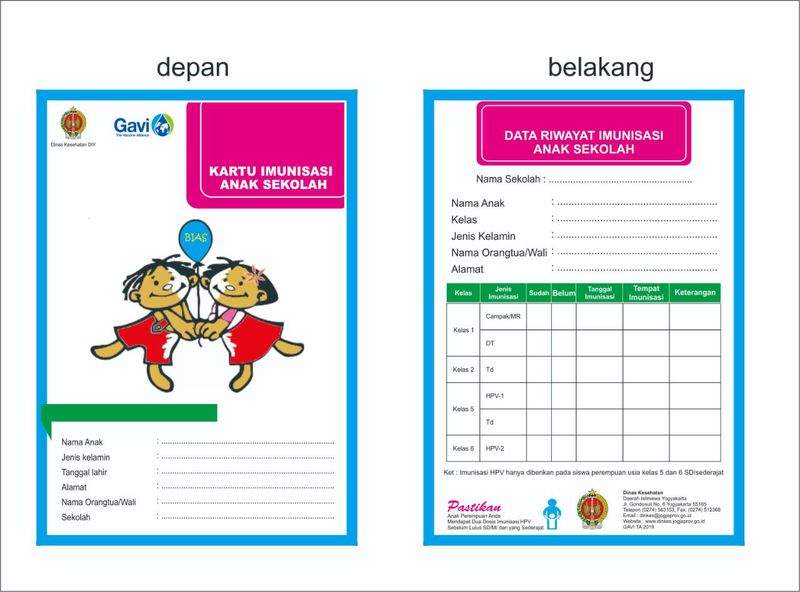 Kartu Bias Puskesmas Sleman