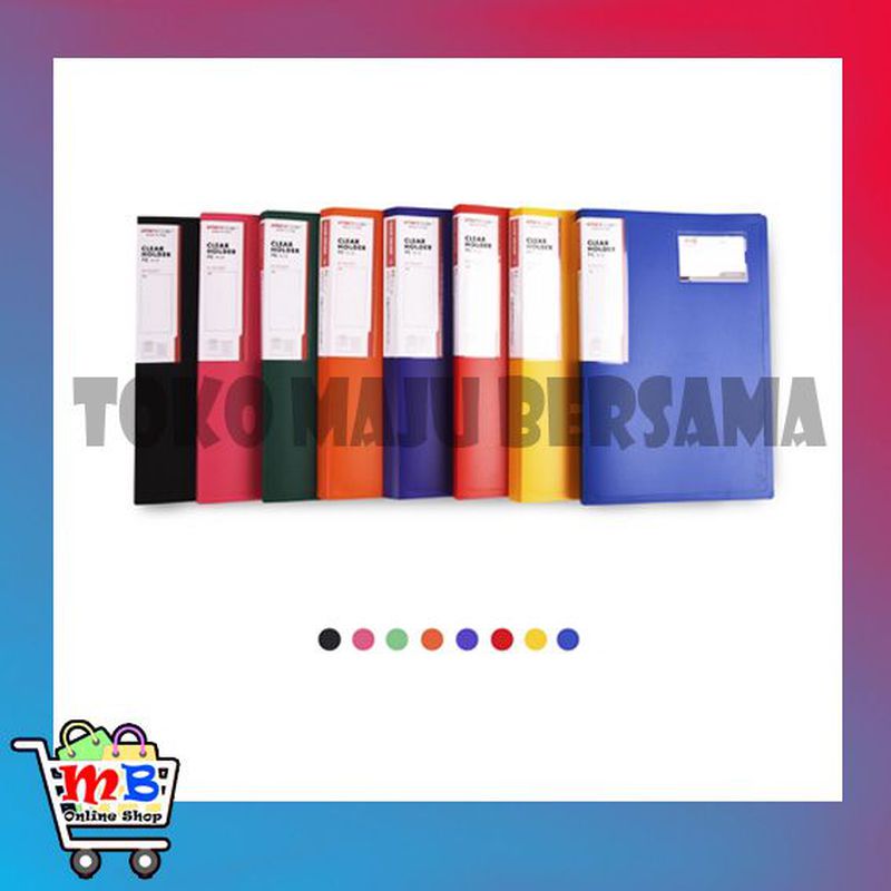 Document Keeper | Clear Holder FC isi 60 lembar - Kuning