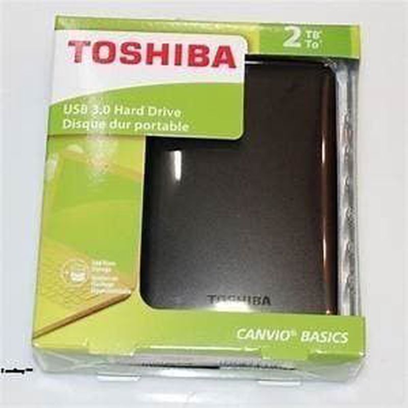 TOSHIBA CANVIO 1TB HDD EXTERNAL 2.5INC