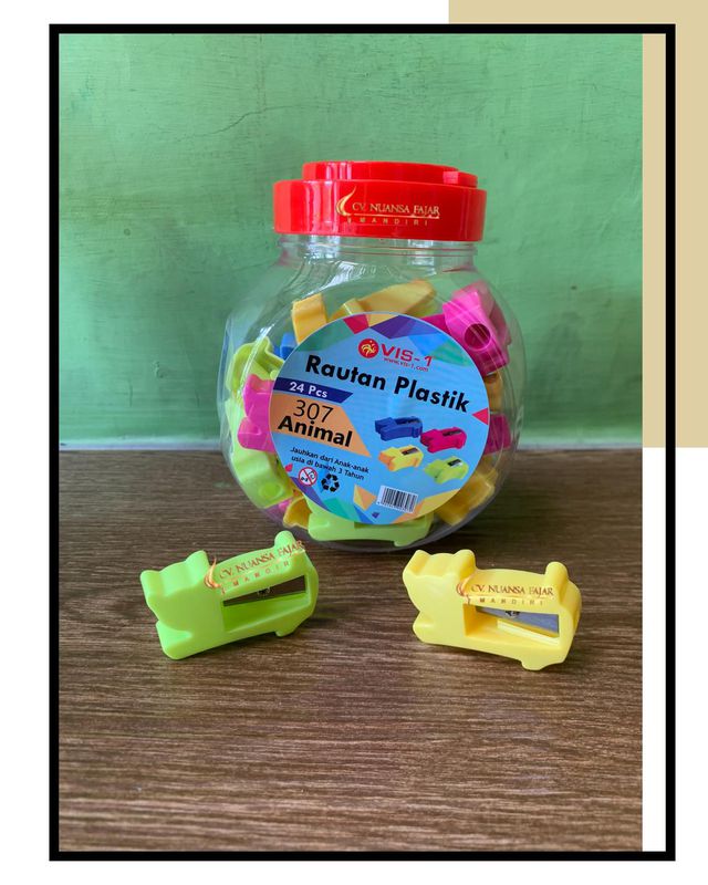 RAUTAN PENSIL ANIMAL VIS-1