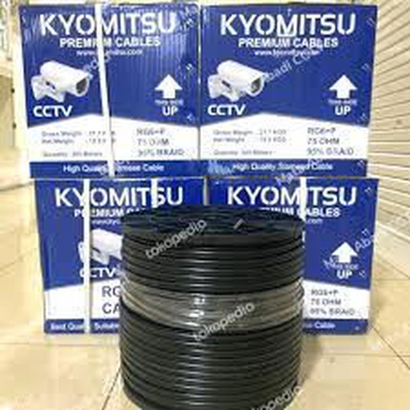Kabel coaxial RG6 + power kyomitsu