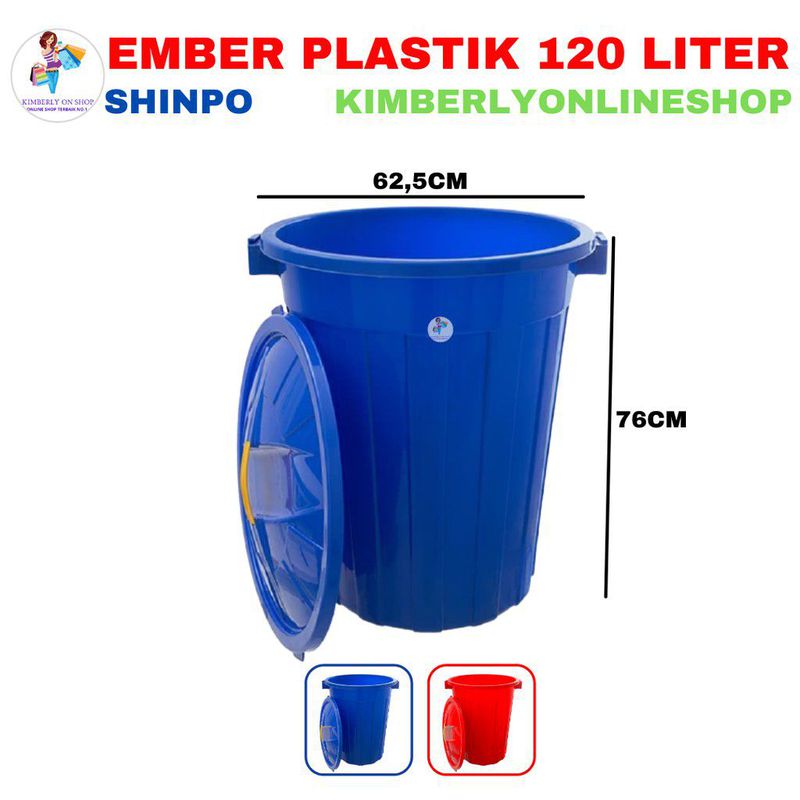 Ember + Tutup Shinpo 120 Liter