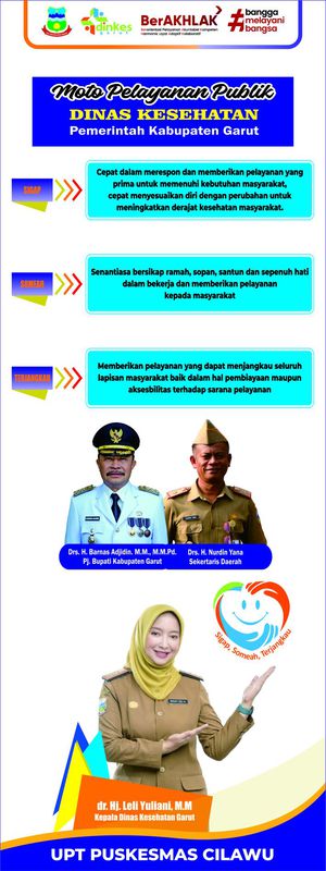 SPANDUK MOTTO PELAYANAN PUBLIK PKMCLW