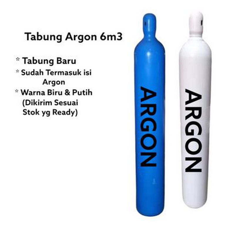 Tabung Gas Argon dan Isi Gas Argon 6m3