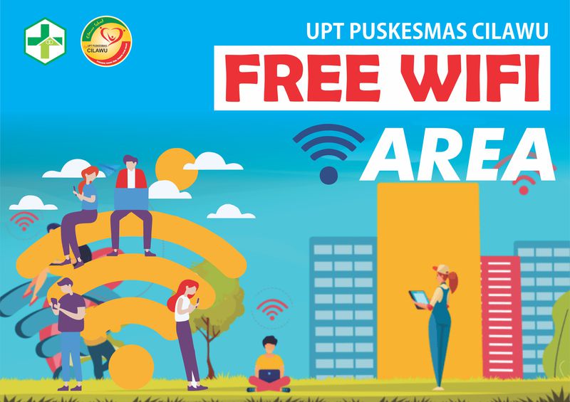 STIKER FREE WIFI PKMCLW