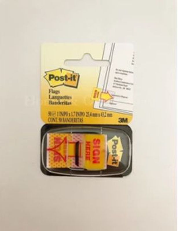 Post it / Post It Sign Here